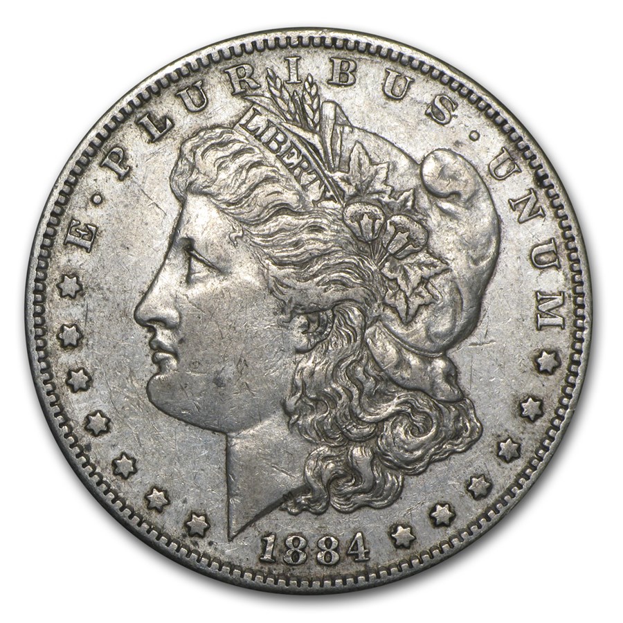 1884 S Morgan Silver Dollar Value - APMEX